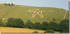 Vladd's view of the World: Cerne Abbas chalk giant turns into the ...